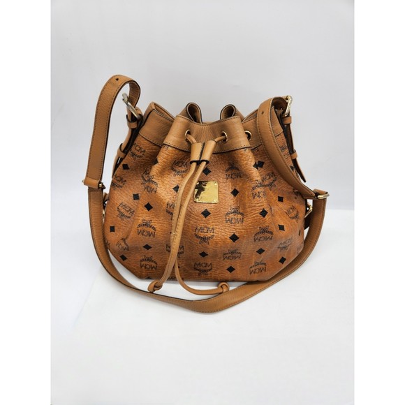 MCM | Bags | Mcm Small Bucket Crossbody Bag 424mcmxfe | Poshmark